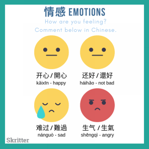 Emotions and Mental Health Terms in Chinese > Skritter Blog