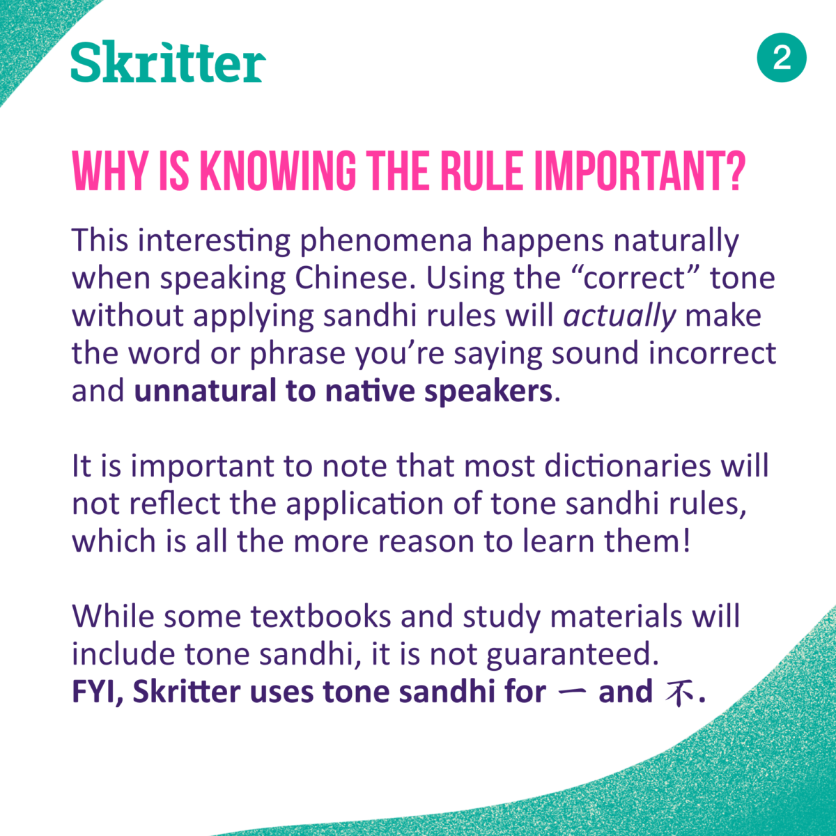 Tone Sandhi: Tone Changes for the Character "一" > Skritter Blog