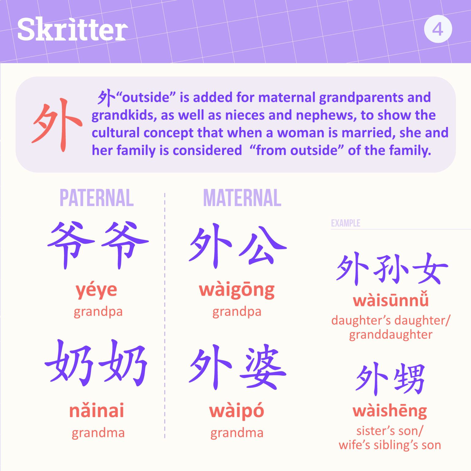 The Chinese Family Tree