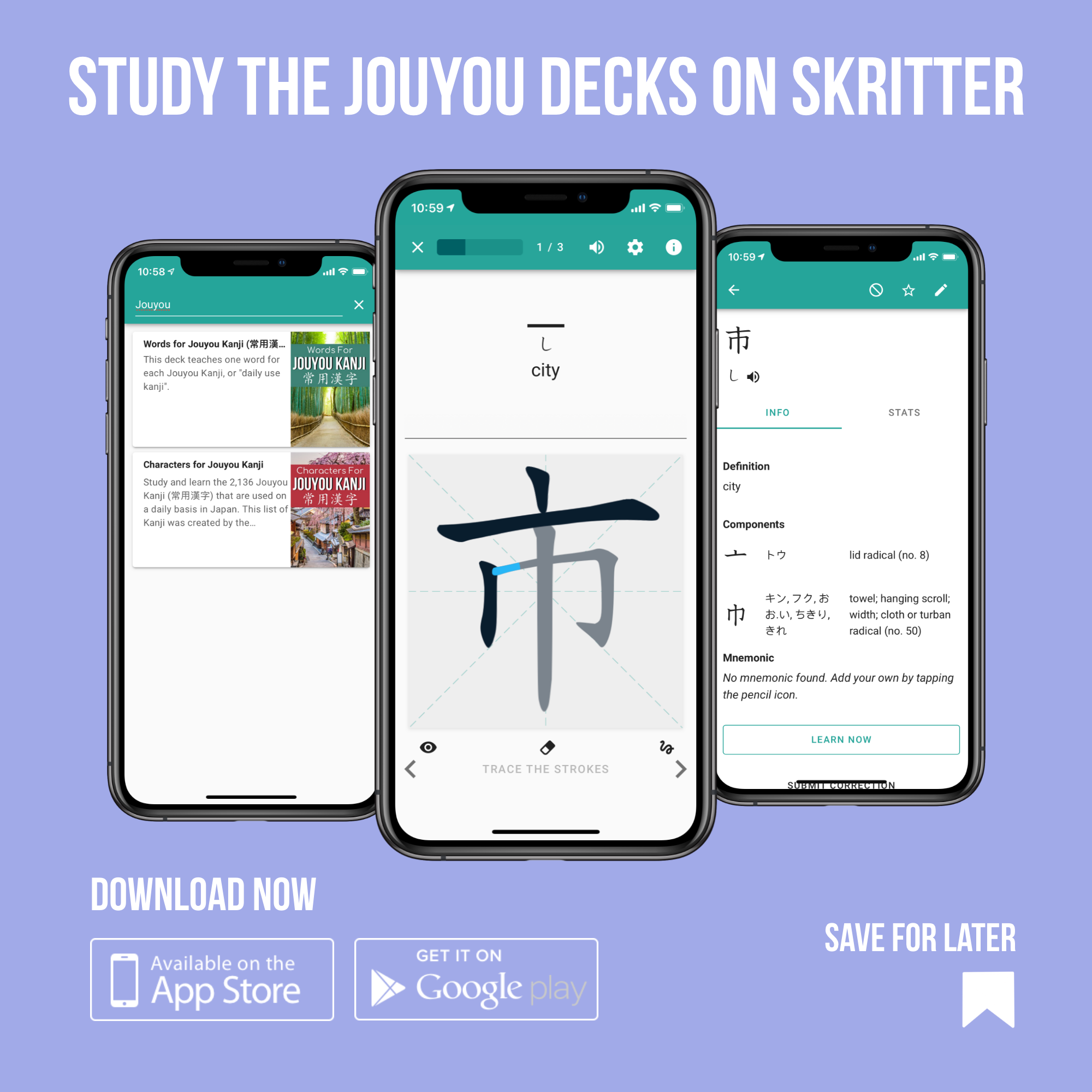 New Japanese Jouyou Kanji Decks!