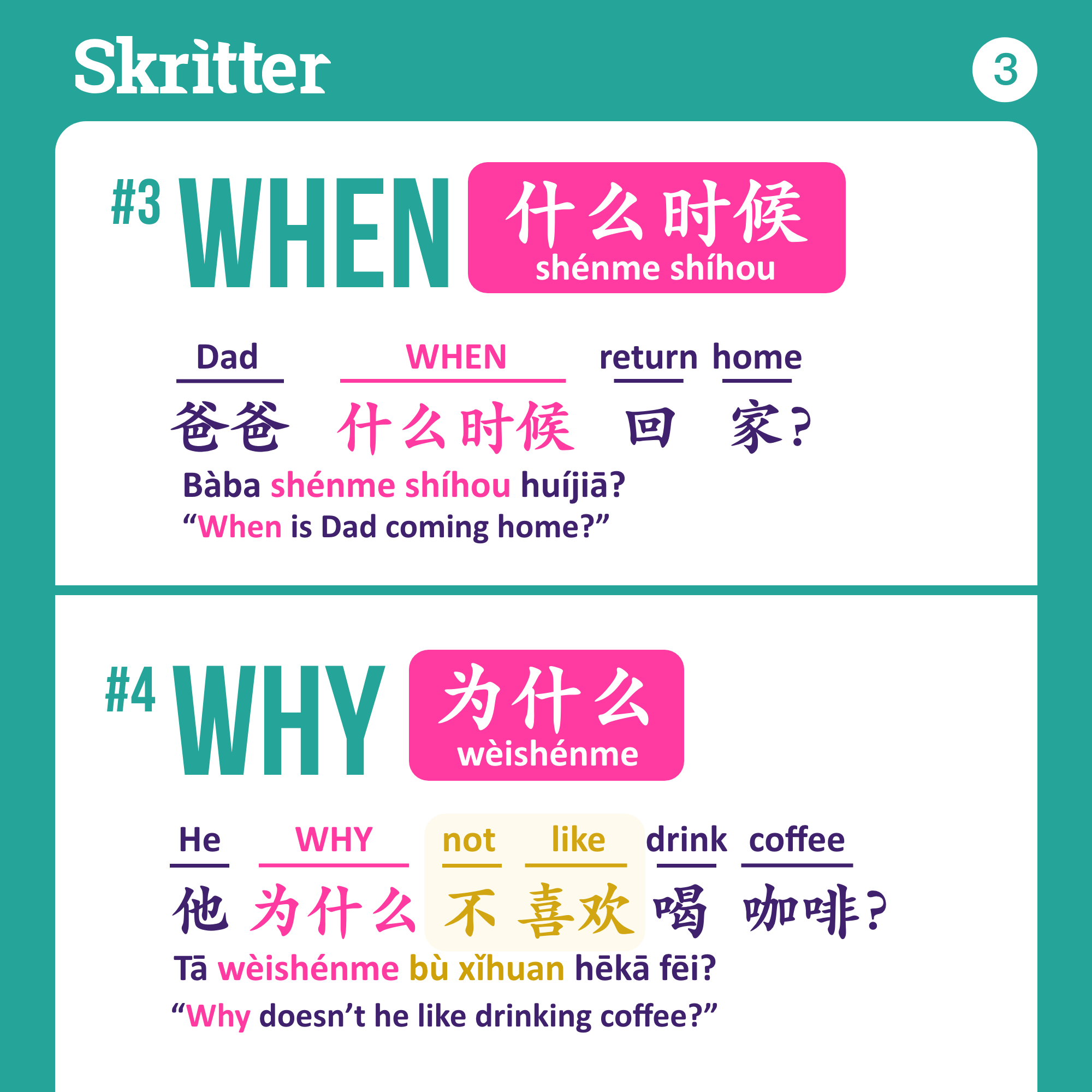 Wh Questions In Mandarin Skritter Blog